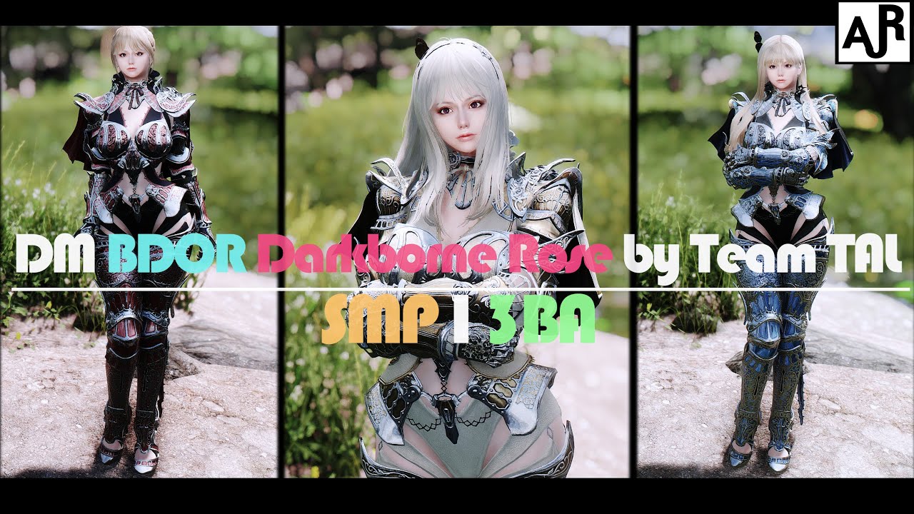SKYRIM OUTFIT I DM BDOR Darkborne Rose by Team TAL I SMP 3BA - YouTube