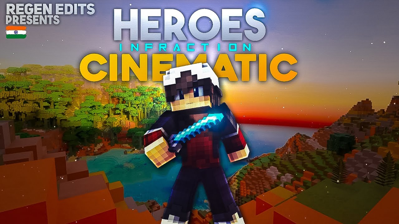 MINECRAFT Action Cinematic REGEN EDITS ! Heroes - YouTube