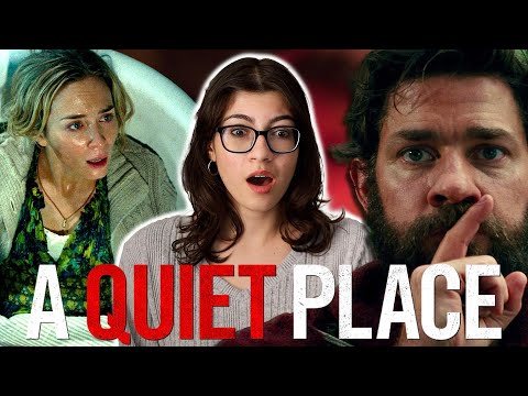 *A QUIET PLACE* Gave Me CHILLS!! (FIRST TIME WATCHING)
