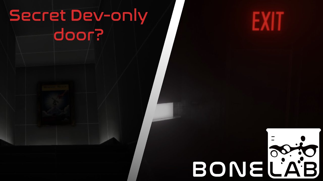 BONELAB - What's behind the secret keycard door? - YouTube
