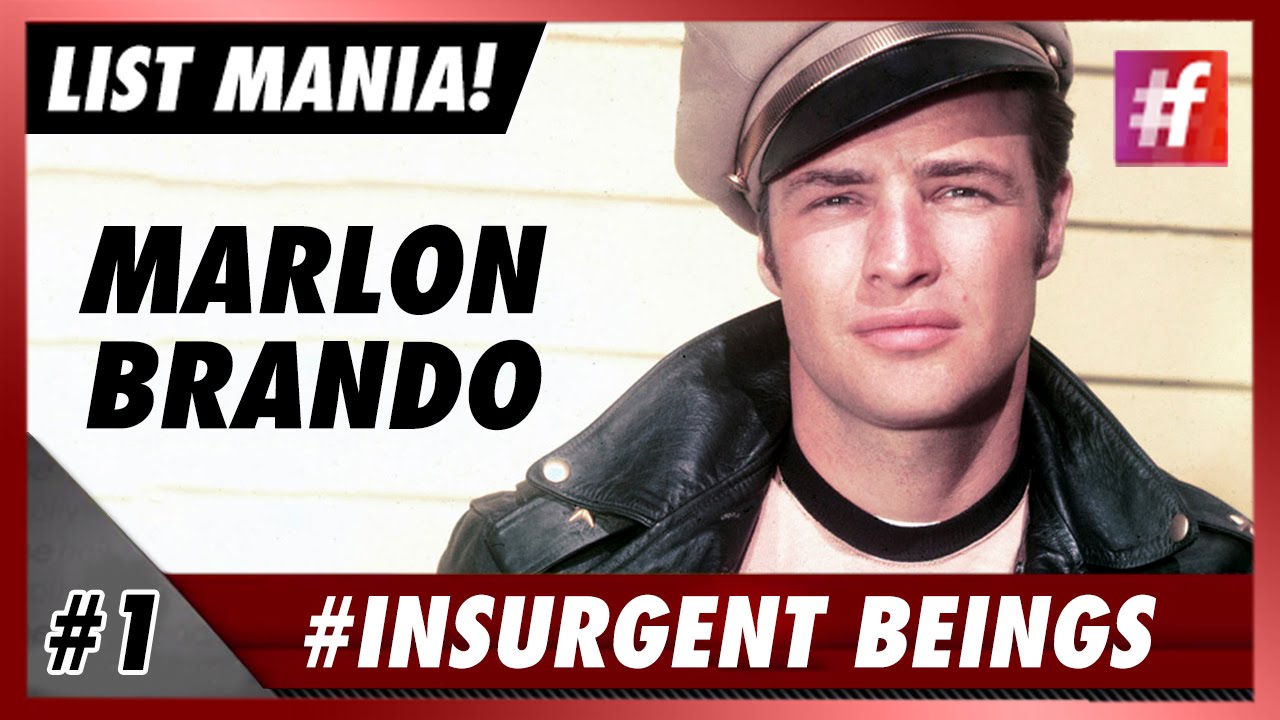 Marlon Brando – 5 Most Famous Rebels In Hollywood History - YouTube