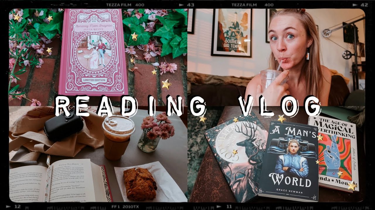 Finishing 4 Books & Baking Bridgerton Treats || Reading Vlog - YouTube