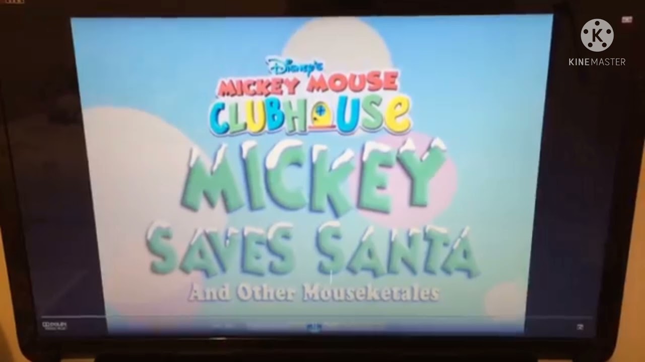 opening to mickey mouse clubhouse Mickey's save Santa DVD Australia abc ...