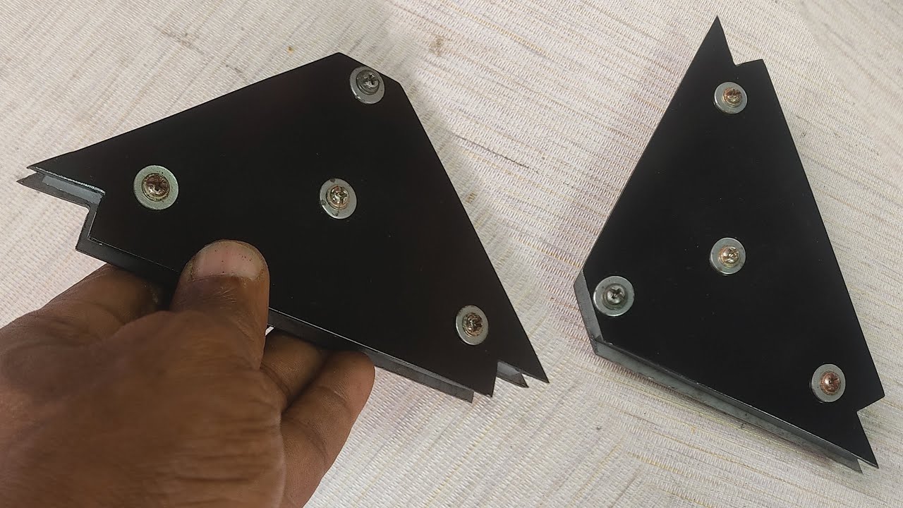 How To Make A Magnetic Square or welding tools || Multi-Angle Magnetic ...