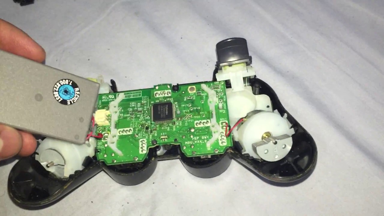 Controle de ps3 aberto, paralelo e original!! - YouTube