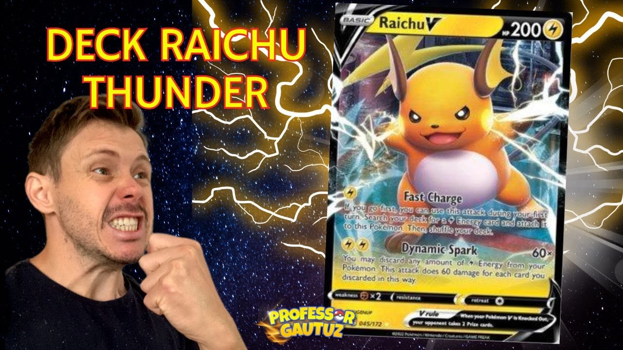 DECK RAICHU THUNDER / Decks do Professor - YouTube