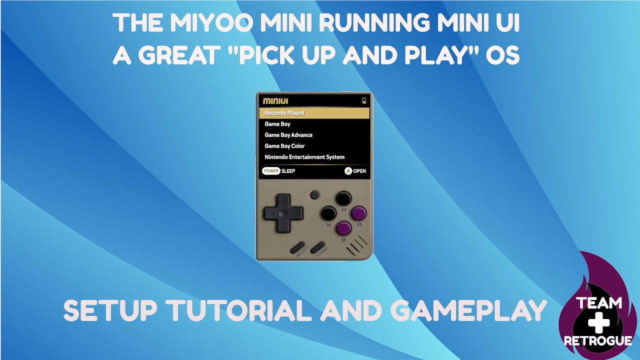 Simplicity at its Best: Installing MiniUI on Miyoo Mini - YouTube