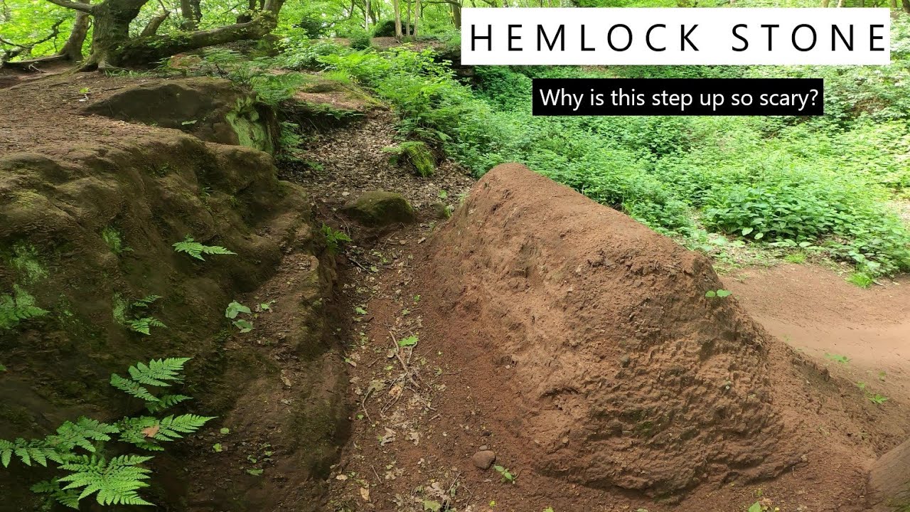 GoPro MTB: Can I ride the step up at Hemlock Stone? - YouTube