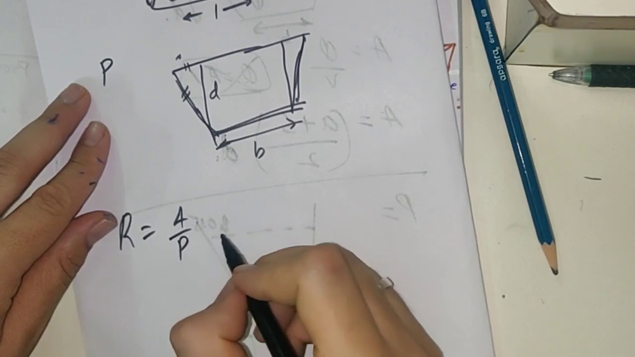 Design of Trapezoidal Drains - YouTube