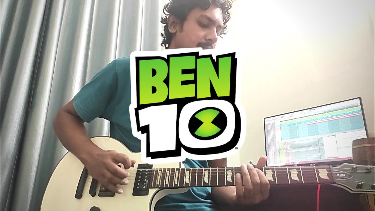 Ben 10 Theme Electric Guitar Cover - YouTube