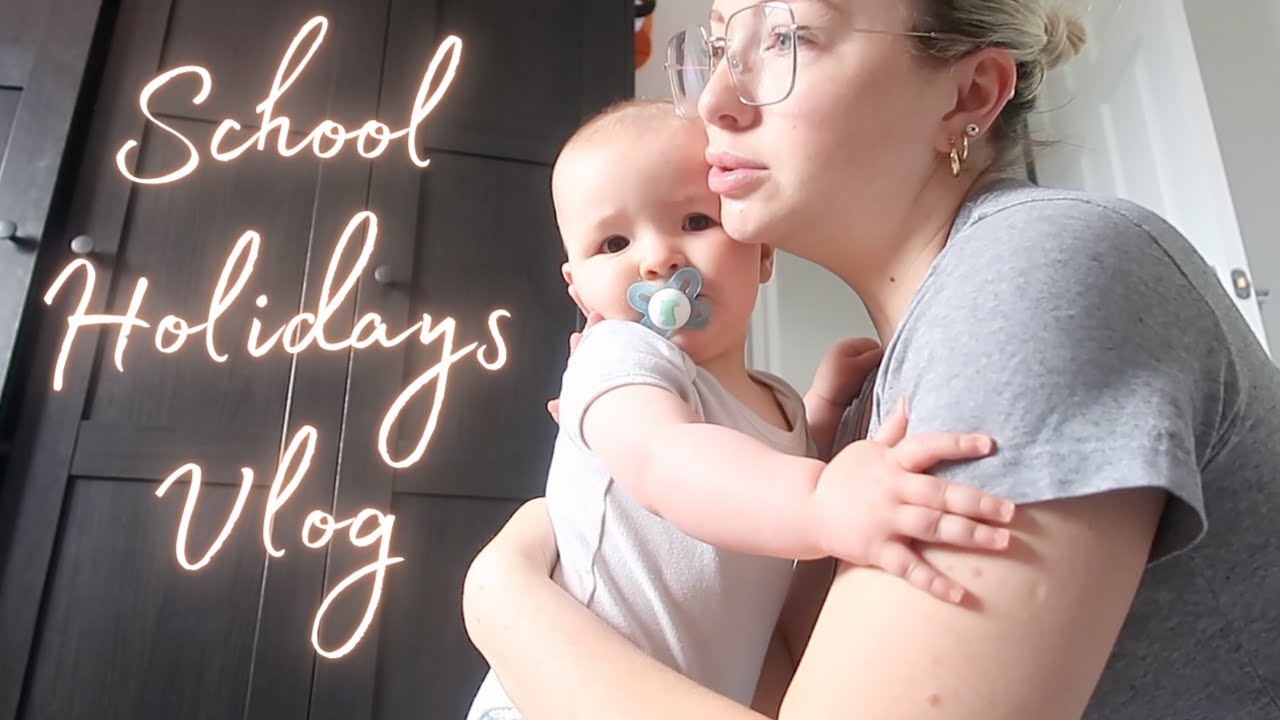 SCHOOL HOLIDAY MADNESS VLOG | BUSY MUM DAY IN THE LIFE | ellie polly ...