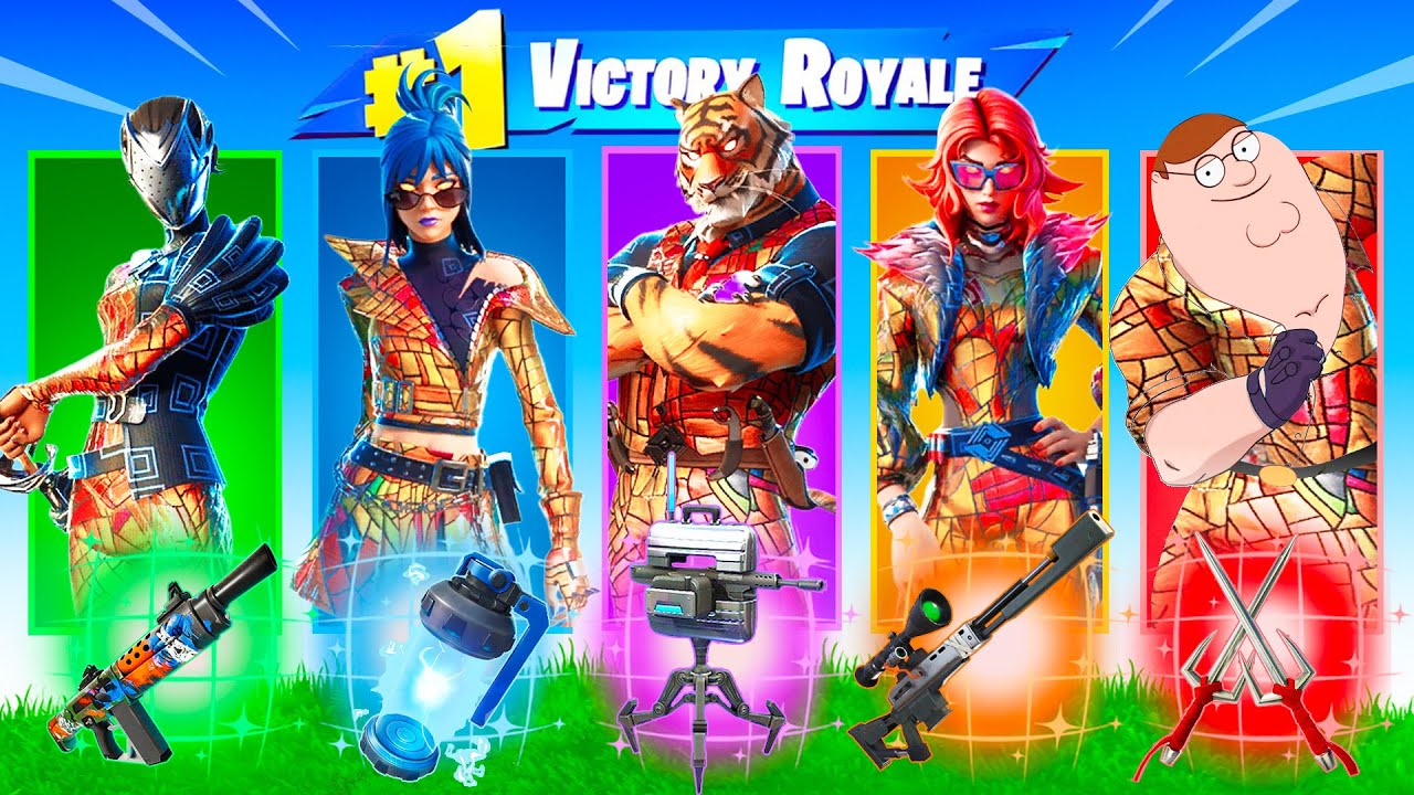 The *RANDOM* GOLD GLOW BOSS Challenge! (Fortnite) - YouTube