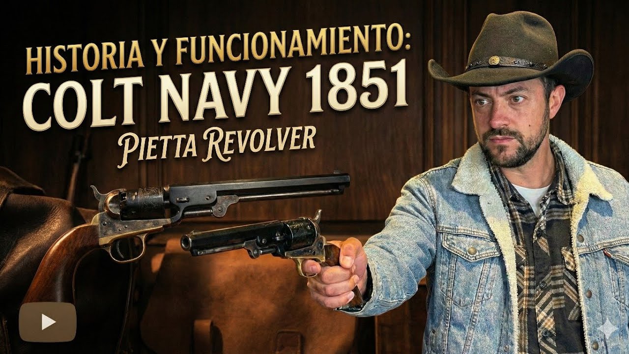 Revolver Colt Navy 1851 (Pietta 1851): Un antes y un después en la ...