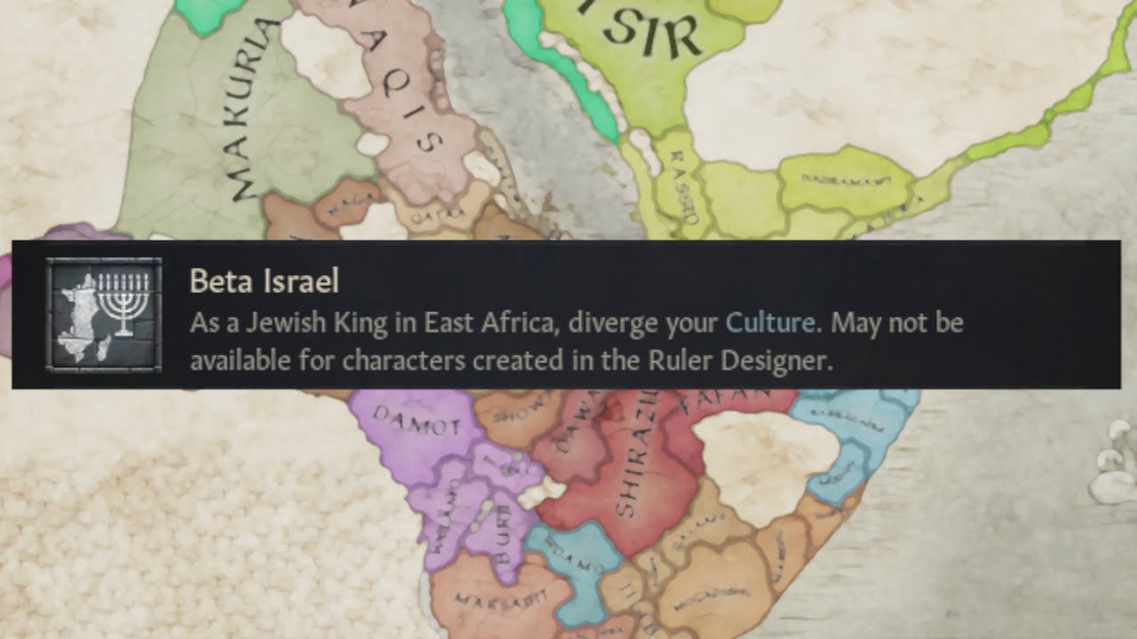Beta Israel in 2 months! - CK3 Royal Court Achievement Guide/Speedrun ...