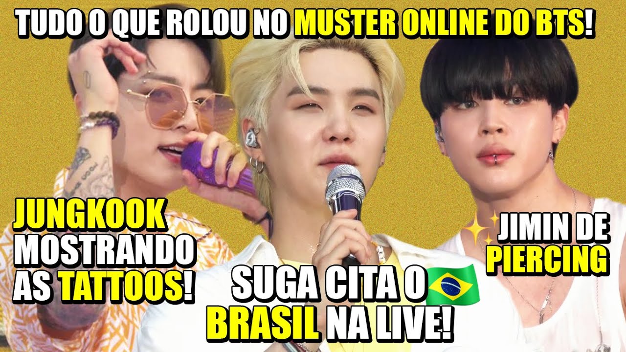 TUDO O QUE ROLOU NO SHOW ON-LINE DO BTS! - YouTube