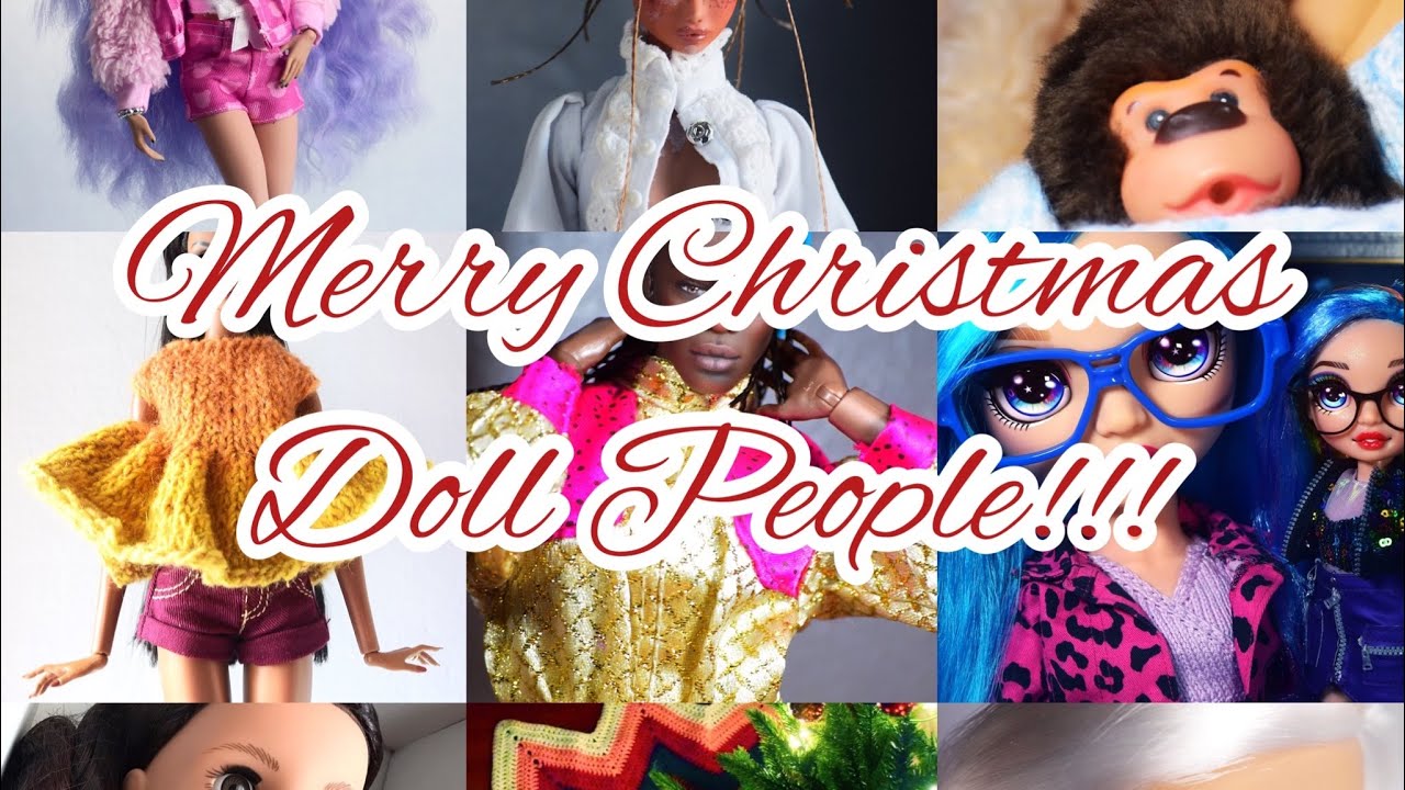 Merry Christmas Doll People🎄🎁 2021 MEGA VIDEO - YouTube