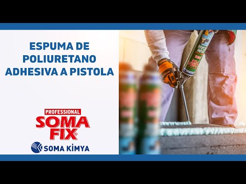 S915 - Somafix Espuma De Poliuretano Adhesiva A Pistola