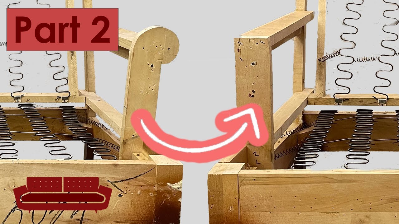 How to modify the frame of your chair - Chair transformation part 2 ...