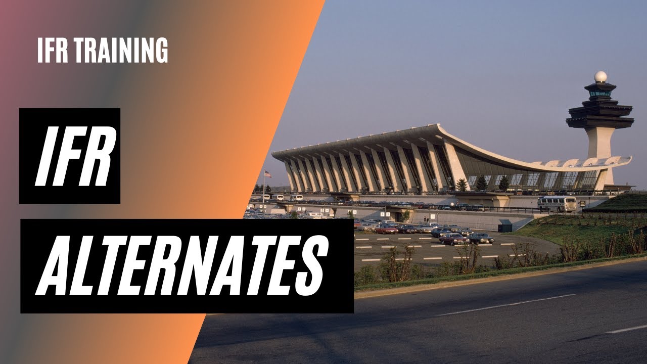 IFR Alternate Airport Requirements 1 2 3 Rule Standard Alternate