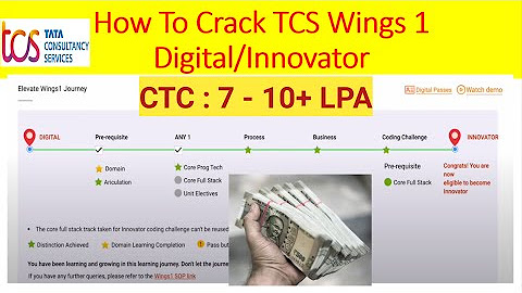TCS Elevate Wings 1 - YouTube