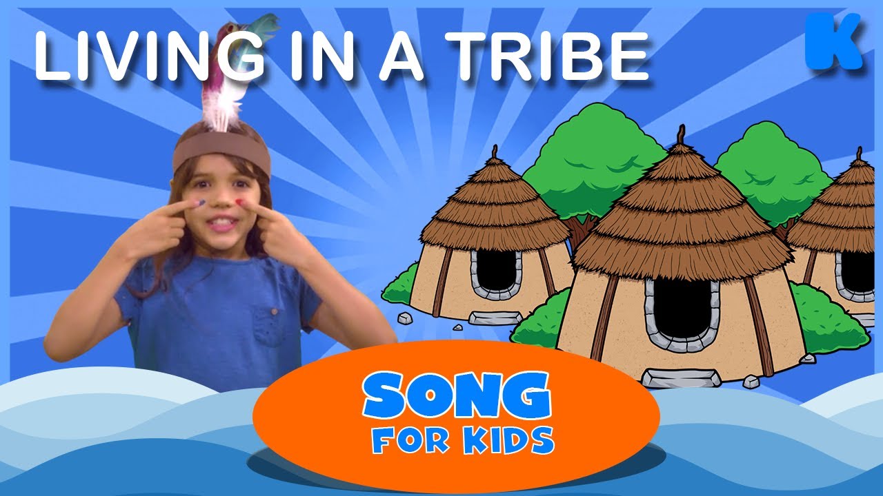 Living in a Tribe | Kids Songs | Kidsa English - YouTube