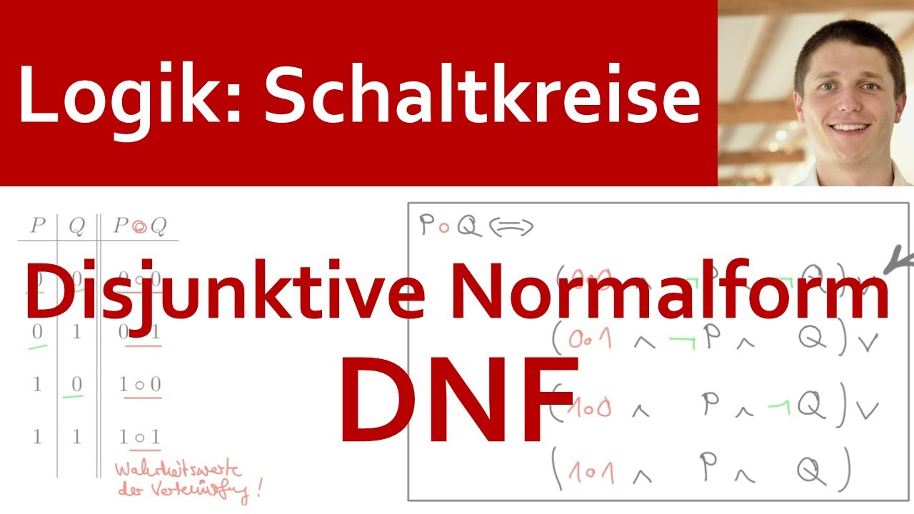 🎓 LOGIK-Anwendungen 03 | Entwurf von Schaltkreisen: Disjunktive ...