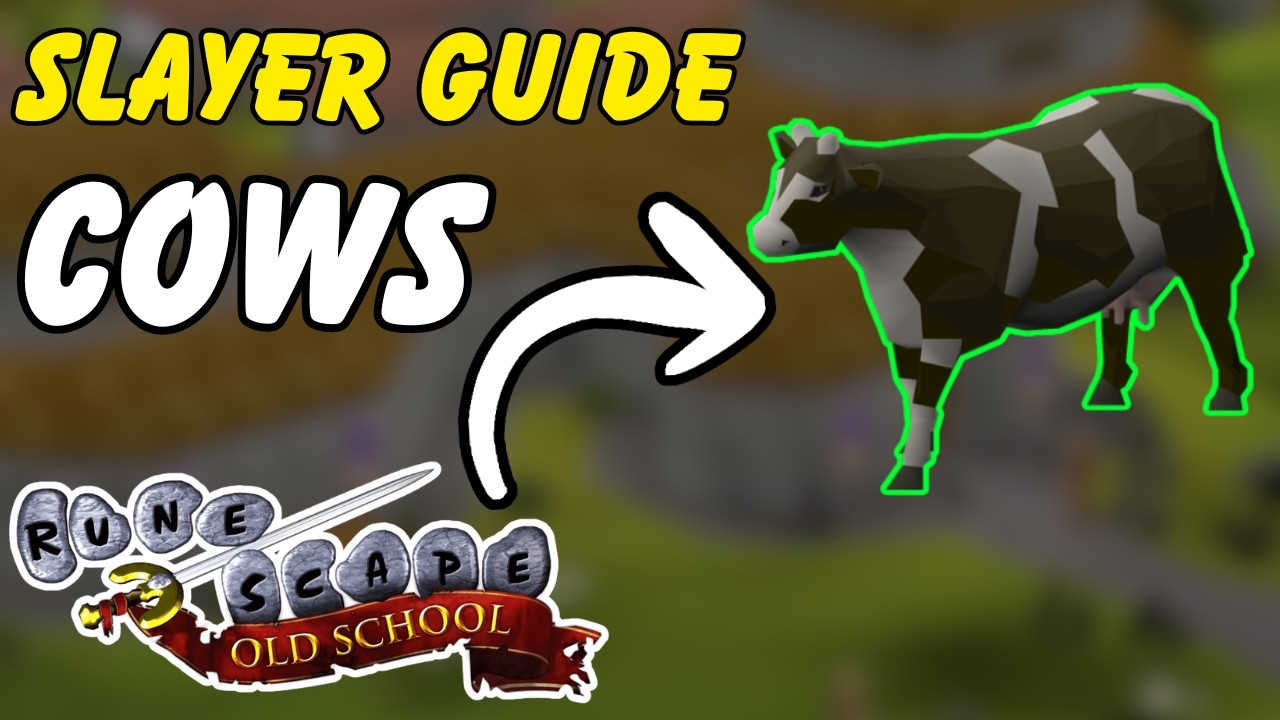 OSRS Cows Slayer Guide (2026) – Best Early Game XP & Starter GP - YouTube
