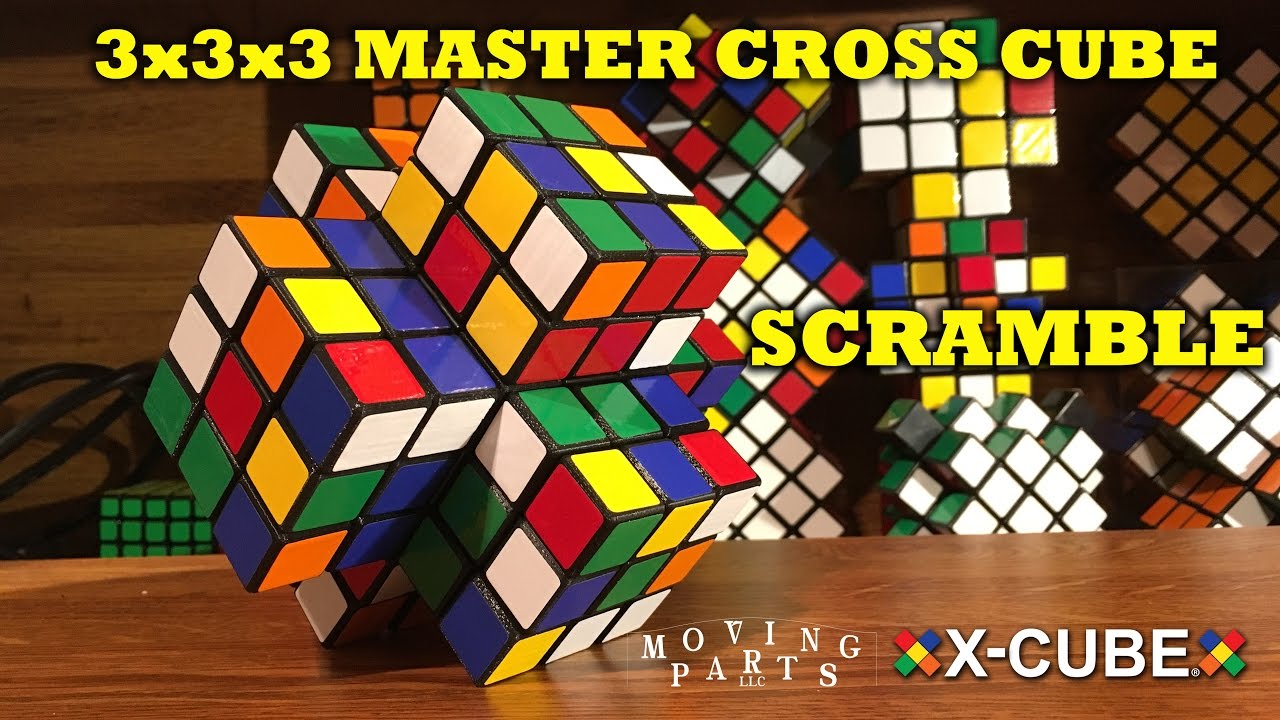 3x3x3 Master Cross Cube: Scramble - YouTube