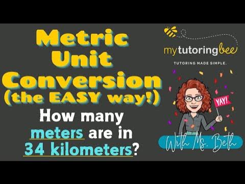 How to do Metric Unit Conversion (6th grade and up) - YouTube