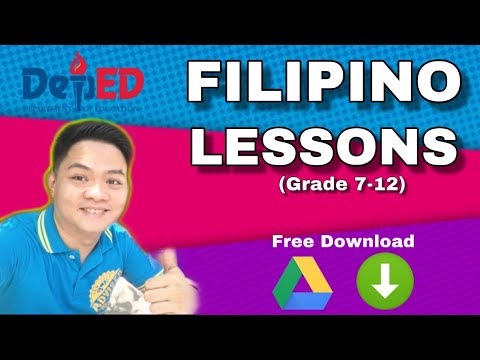 FILIPINO LESSONS (POWERPOINT PRESENTATION) Free Download | E-LEARNING ...