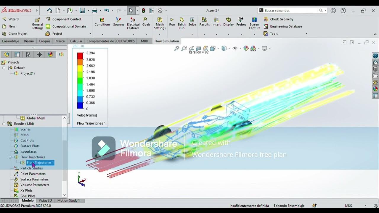Flow simulation - YouTube