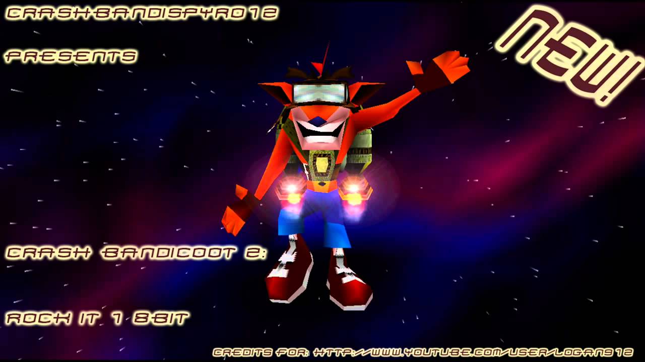Crash Bandicoot 2 8-Bit Music: Rock It 1 - YouTube