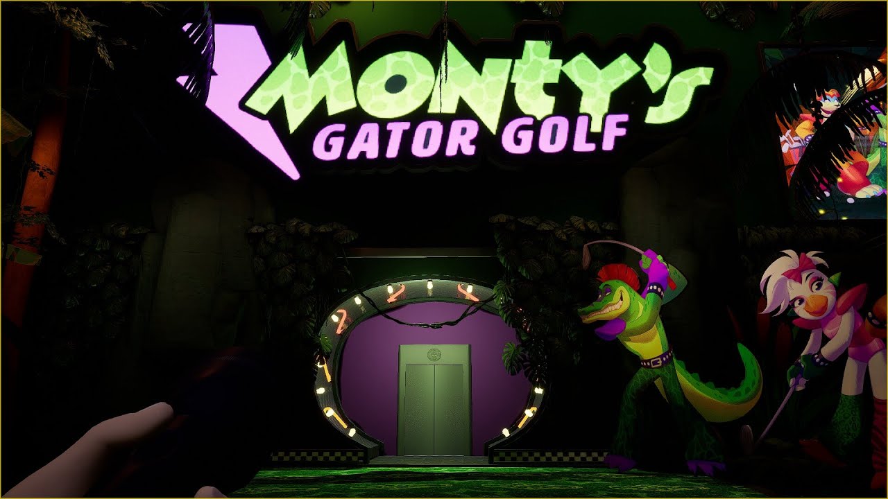 Visiting Monty's Gator Golf! (FNAF Security Breach) - YouTube