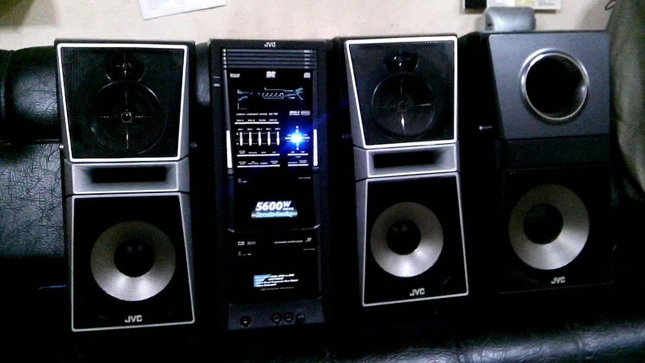 Музыкальный центр JVC CA-DXT66 - YouTube