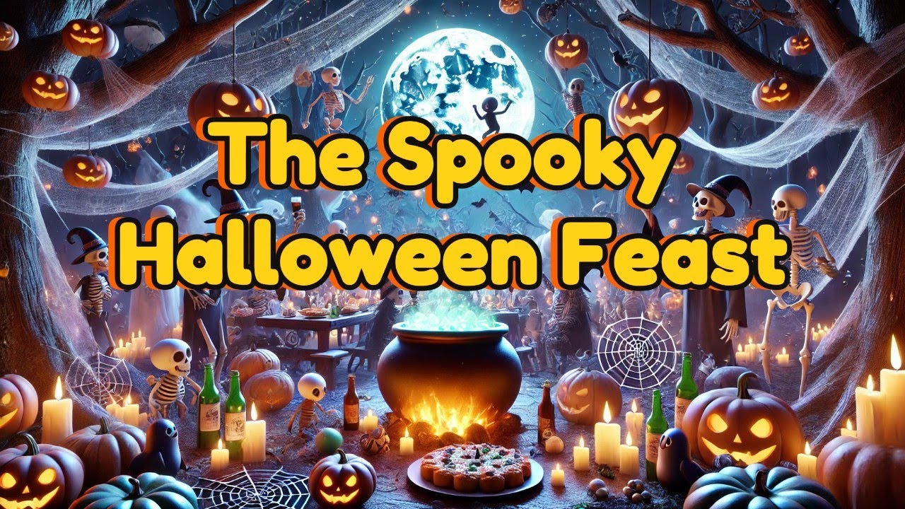 Scary Halloween Story For Kids 😱🎃 - The Spooky Halloween Feast: A ...