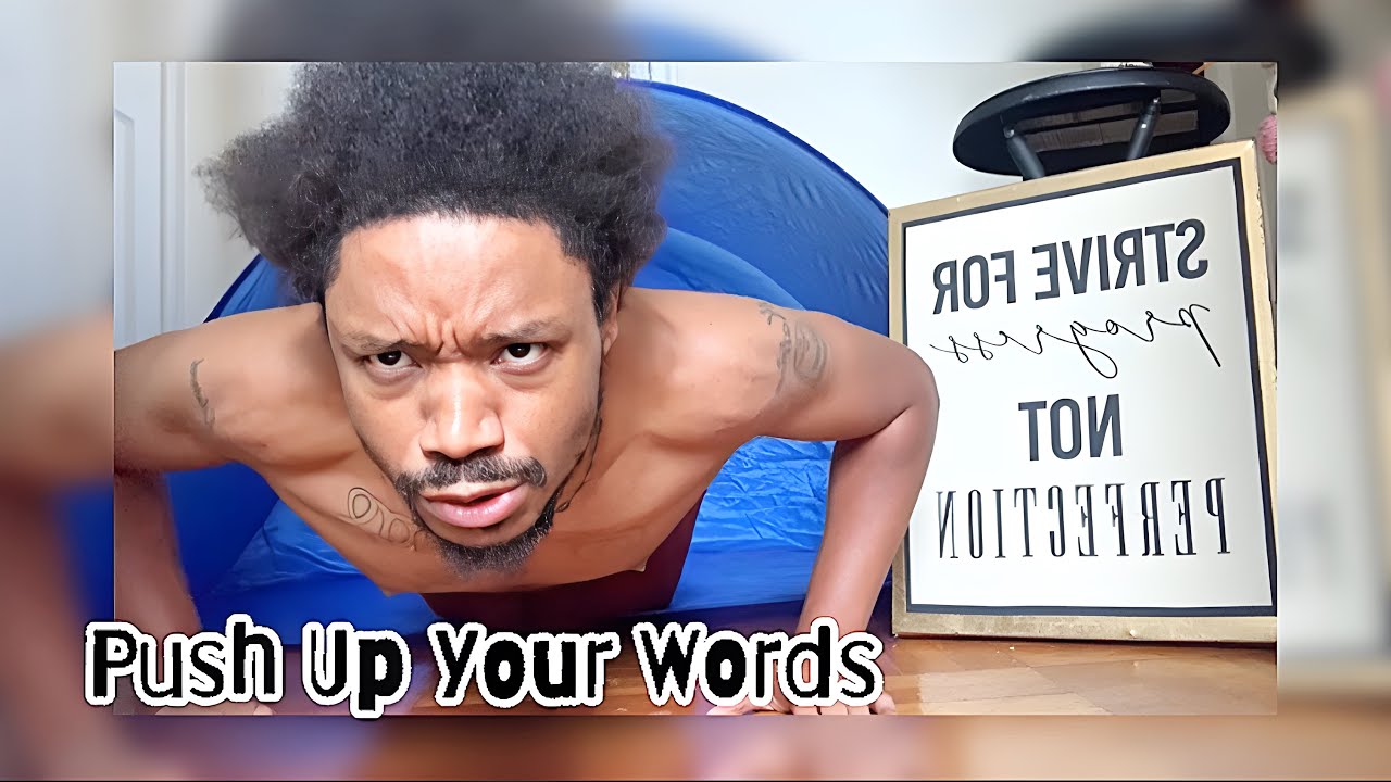 Push Up Your Words Challenge - YouTube