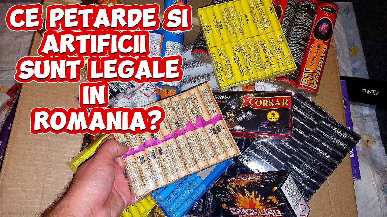 Ce PETARDE și ARTIFICII putem folosi in Romania? Cand le putem folosi ...