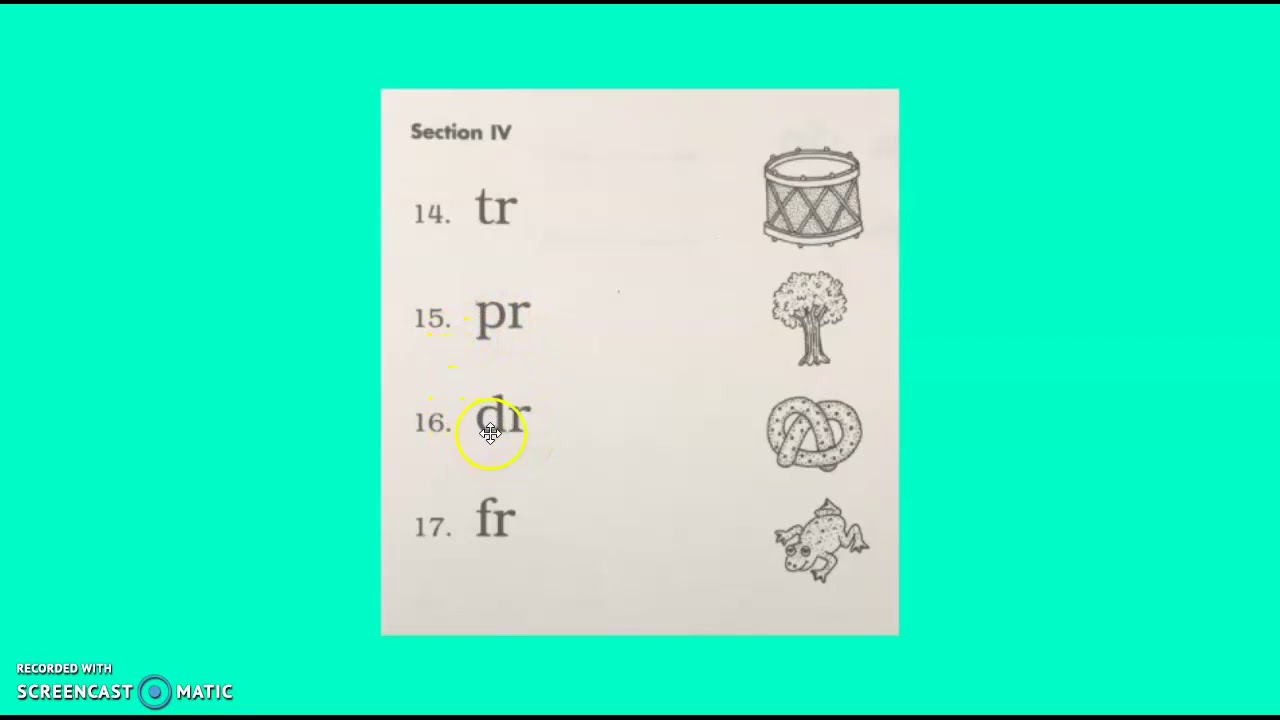 Saxon Phonics Lesson 25 - YouTube