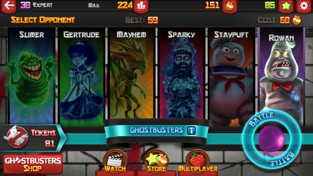 Fruit Ninja Ghostbusters Event ending! [Gameplay] - YouTube