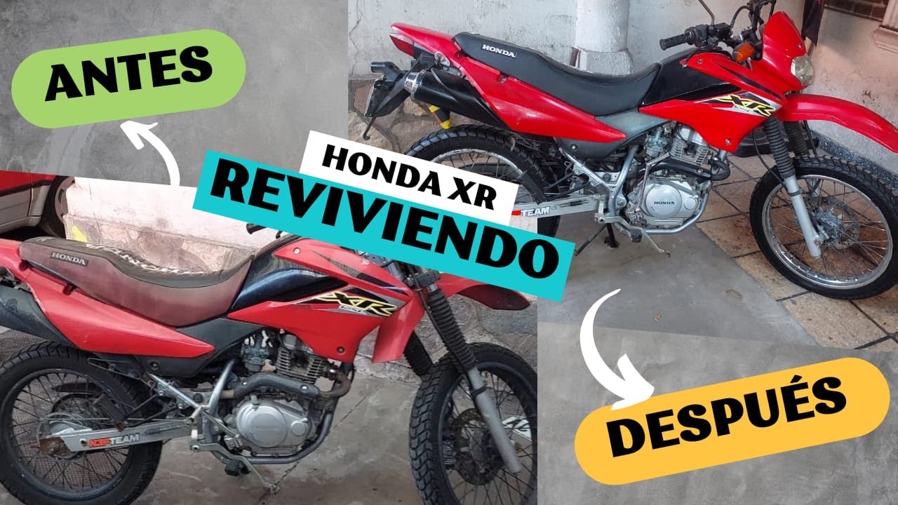 EN LA RECTA FINAL REVIVIENDO EL XR 125 - HONDA P2 - YouTube
