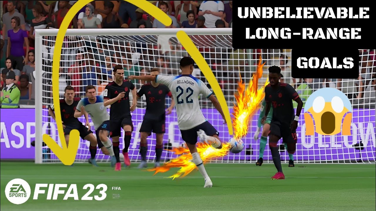 21 Unbelievable Long-Range Goals in FIFA 23 - YouTube
