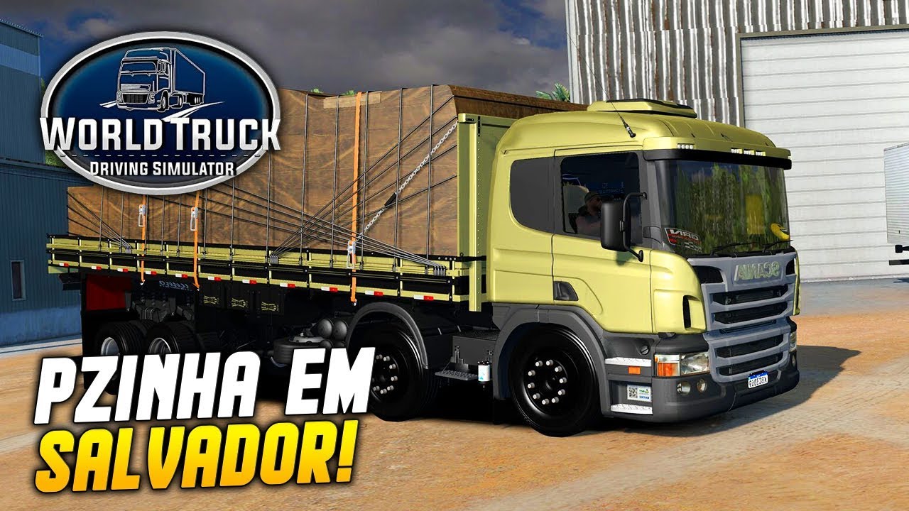Atualização World Truck Driving Simulator - Scania P310 saindo de ...