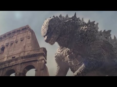 Godzilla X Kong:The New Empire |Godzilla in Rome Clip - YouTube