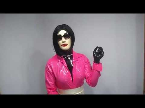 A video selfie enjoying a new rubber riding look - YouTube