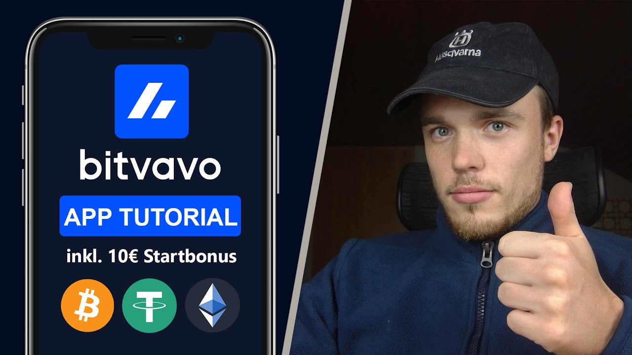 Bitvavo App Tutorial Deutsch Anmelden, Verifizierung, Geld einzahlen ...