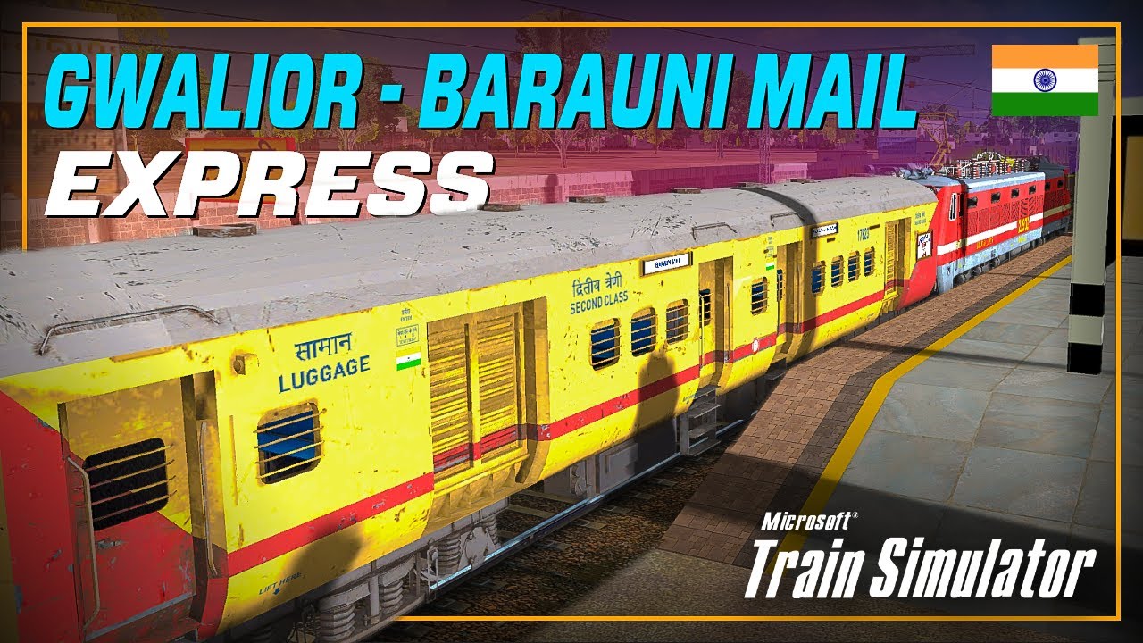 HINDUSTAN RAILWAY | 11123 - GWALIOR - BARAUNI MAIL | INDIAN TRAIN ...