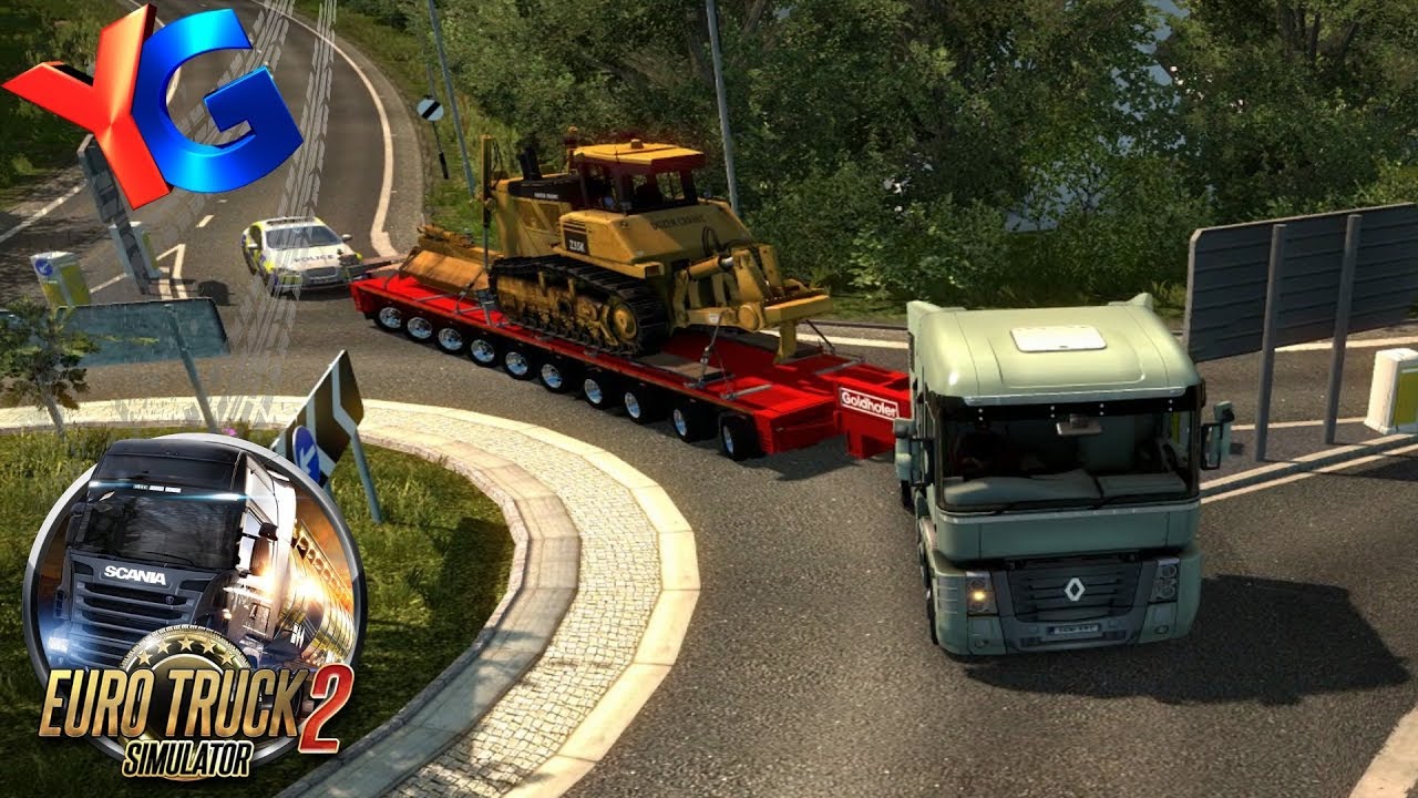 Welsh Roads with Oversize Load - ETS2 Challenge - YouTube