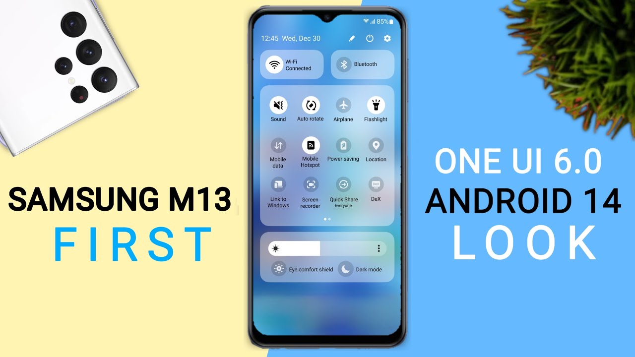 Samsung Galaxy M13 Official One Ui 6.0 Android 14 Update Features | 51 ...