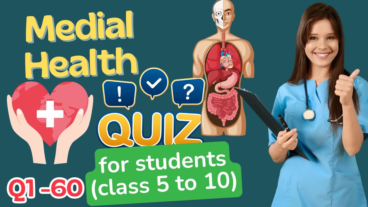 Medical Health | Quiz | Q1-Q60 | #medicalquiz #healthquiz # ...
