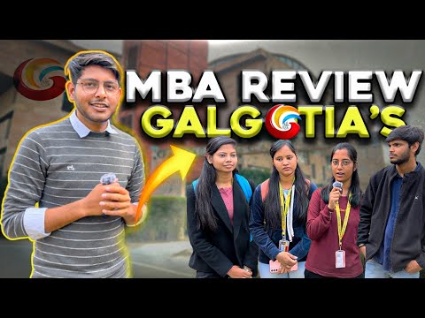 Galgotias MBA Review || 1st Year MBA Students of Galgotias || Best MBA College In Greater Noida ...